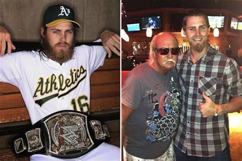 As Outfielder Josh Reddick Shaved His Beard Lost Beard Off To Wwes Daniel Bryan