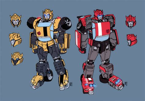 Bumblebee And Cliffjumper Transformers Drawn By Lextodrawstuff Danbooru