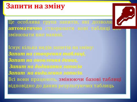 Обєкти бази даних Запити презентация онлайн