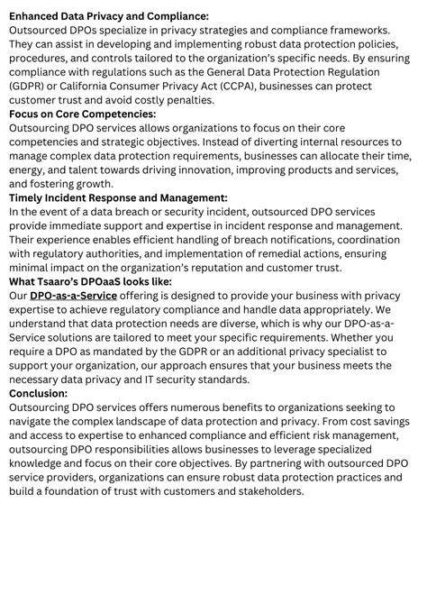 Ppt Outsourced Dpo Data Protection Officer Services Powerpoint