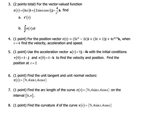 Solved Sketch The Curve Represented By The Vector Valued Chegg
