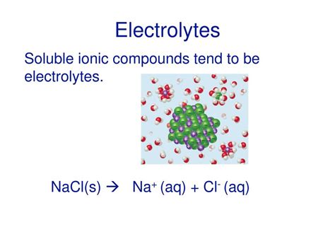 PPT Electrolytes Nonelectrolytes PowerPoint Presentation Free Download ID