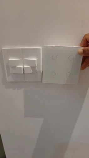 Smart Light Switch Touch Panel Light Switch With WiFi Mobile App The Connected Shop