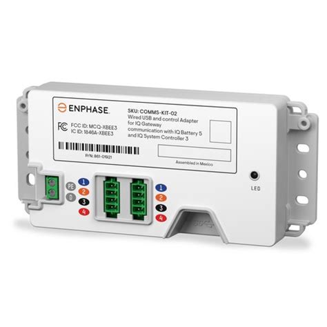 Enphase Comms Kit 02 Communications Kit 2 Inverter Supply Renewable Energy Source