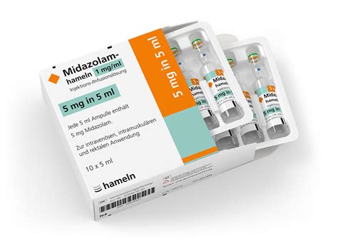 Midazolam Mode Demploi Midazolam Mylan 5 Mg Arau