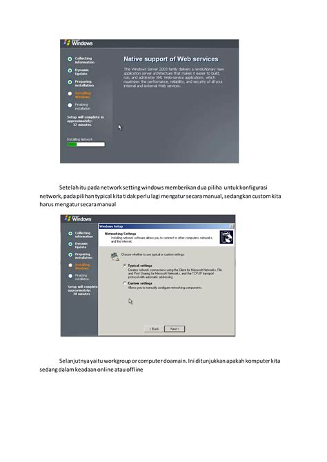 Chapter 2 Menginstall Windows Server 2003 DOCX