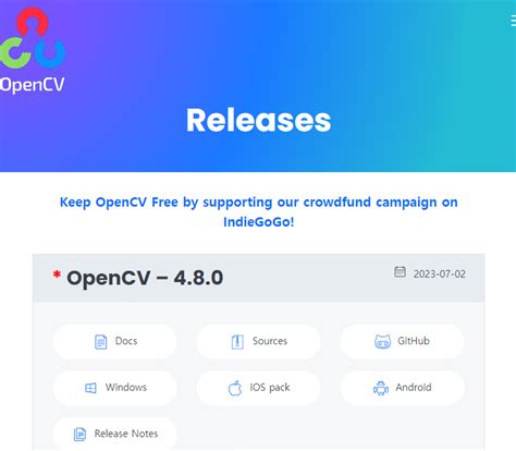C 로 Opencv 1 Opencv 설치하기