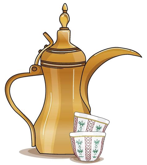 Islamic Tea Pot And Cups