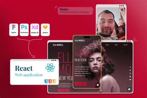 Create Your Website Using React Html Css Javascript For 50 Freelancer Hyzyr Hyzyr Kwork