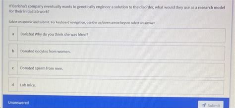 Solved Bioinformatics Questions After Completing Her