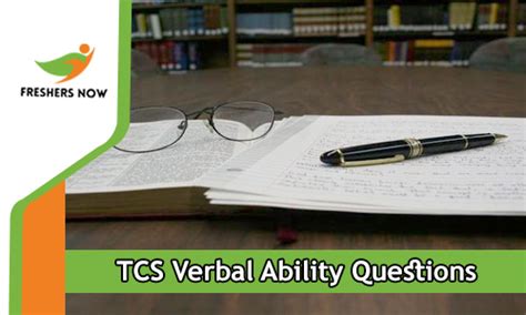 TCS Verbal Ability Questions And Answers PDF Download