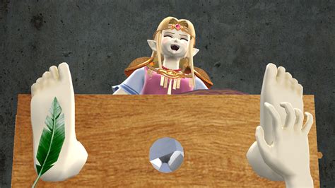 Zelda Tickled In Stocks By Jynthewise On Deviantart