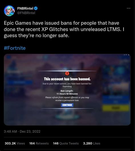 Epic Banuje Graczy Fortnite Za Wykorzystanie Tych B D W Koniec Braku