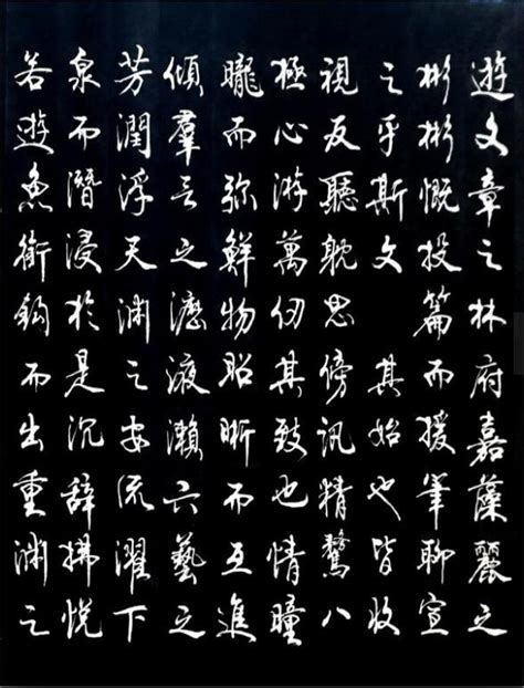 這樣的行書你喜歡嗎文美字也美 西晉陸機 文賦 每日頭條