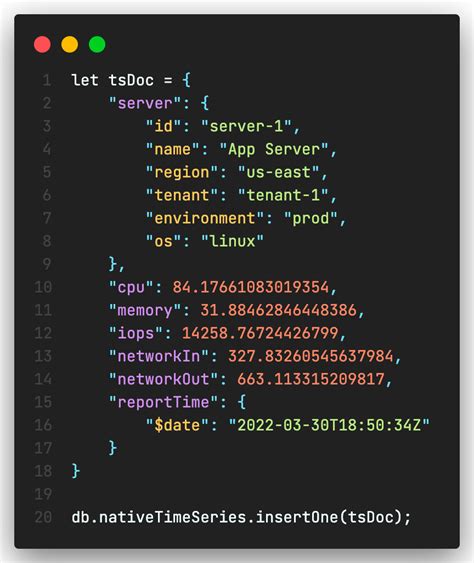time series data in mongodb accelerate with peerislands