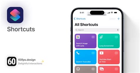 Shortcuts Ios App Uiux Animation