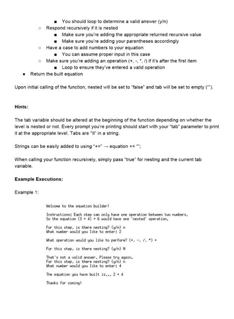 create a program that will recursively build an