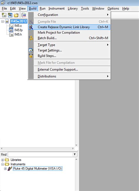 how to create a dll from a labwindows™ cvi™ instrument driver ni