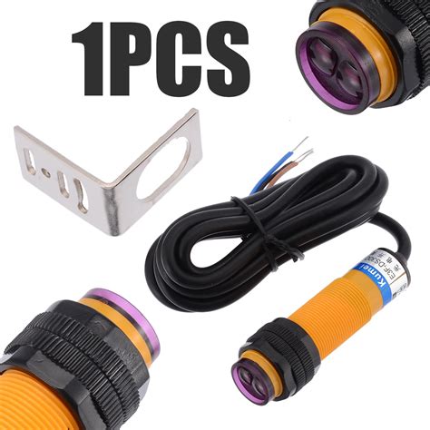 Photoelectric Switch Sensor Reflective Adjustable Infrared Proximity Switch Photoelectric Sensor