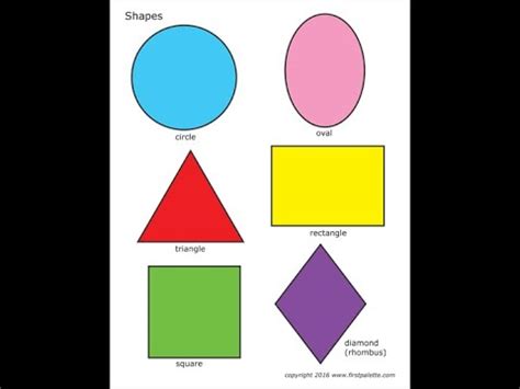 Lets Learn About Shapes Youtube
