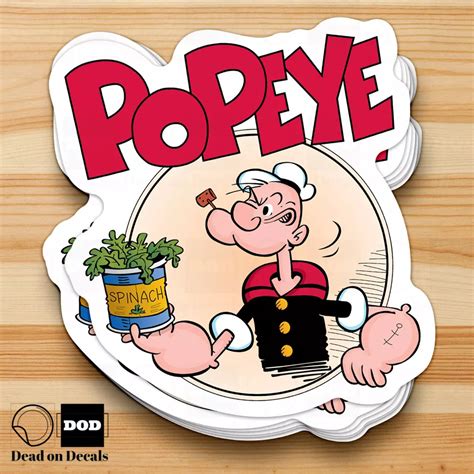 Popeye Cartoon Spinach