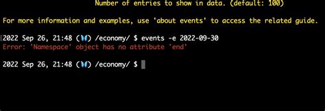 Bug Events Not Returning Data · Issue 2638 · Openbb Financeopenbb