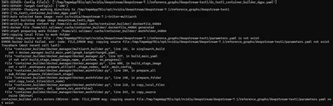 Building Container In Terminal Utilizing Composer And Deepstream Deepstream Sdk Nvidia