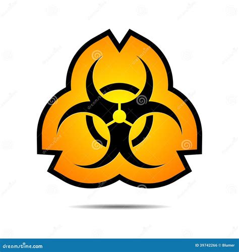 Biohazard Symbol Stock Vector Illustration Of Safety 39742266