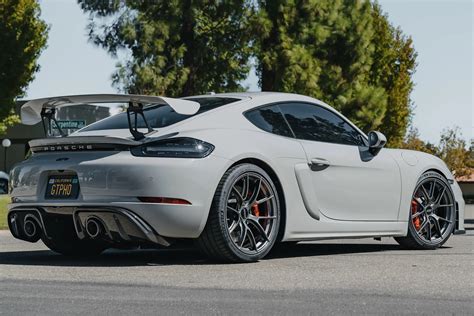 Porsche 718 Cayman Gt4 With 20 Vs 5rs Wheels In Anthracite