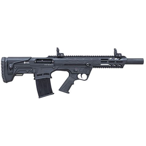Citadel Frps1218 Pup Scout 12 Gauge Semi Auto 3 5 1 18 50 Black Steel
