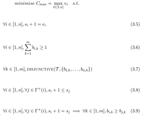 4 cp model for the unit execution time unit communication time uet uct download scientific