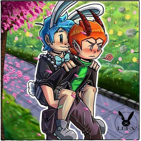 Pico X Bf En Dibujos Animados Bonitos Personajes De A