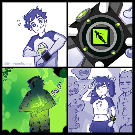 Ben Tennyson Ben 10 Бен 10 Cartoon Network mimundoalex Mimundo Alex r63