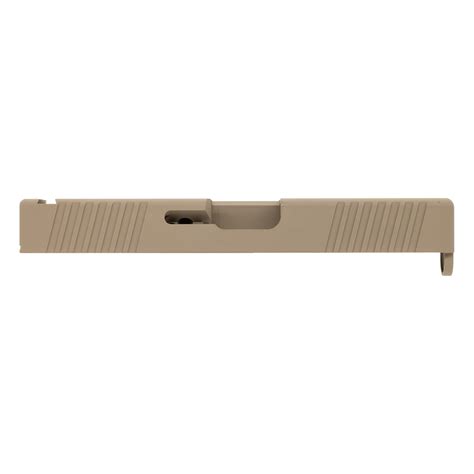 Glock Compatible FDE Slide W Front Rear Serrations