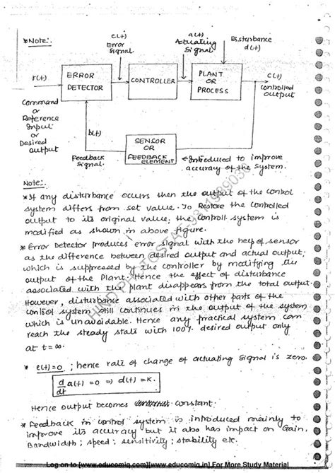 Made Easy Ece Basic Electrical And Control System Engineering Optional Handwritten Notes For Ese