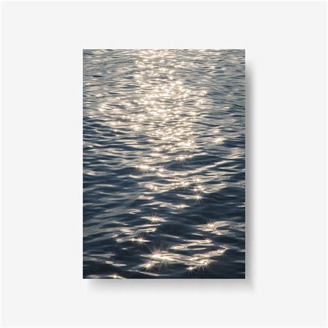 Sea Sparkle Poster 윤슬 바다 물결 파도 감성 포스터 감도 깊은 취향 셀렉트샵 29cm