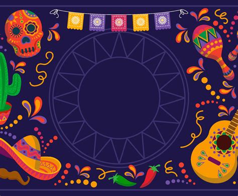 Cinco De Mayo Fun With Various Colors Freevectors