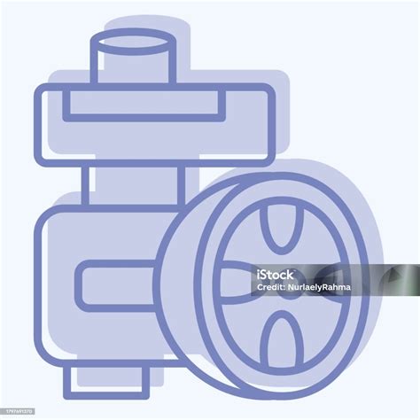 아이콘 포어 스티어링 펌프 자동차 정비 기호와 관련이 있습니다 투톤 스타일 심플한 디자인 편집 가능 간단한 일러스트레이션 0명에 대한 스톡 벡터 아트 및 기타 이미지