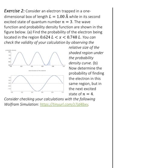 Solved Exercise 2 Consider An Electron Trapped In A
