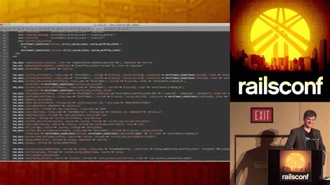 Railsconf 2014 Refactoring Towards Component Based Rails