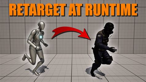 How To Do Animation Retargeting At Runtime In Unreal Engine 5 Tutorial
