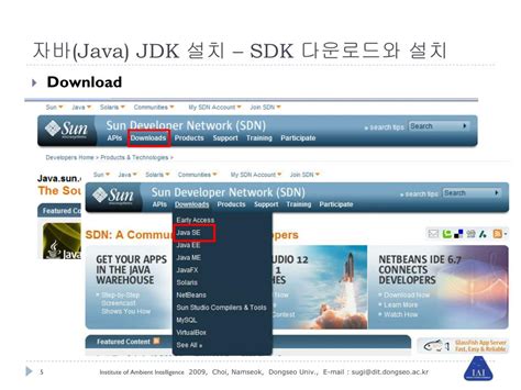 Ppt Java 기초 Java Jdk 설치 및 환경설정 Powerpoint Presentation Id3438101