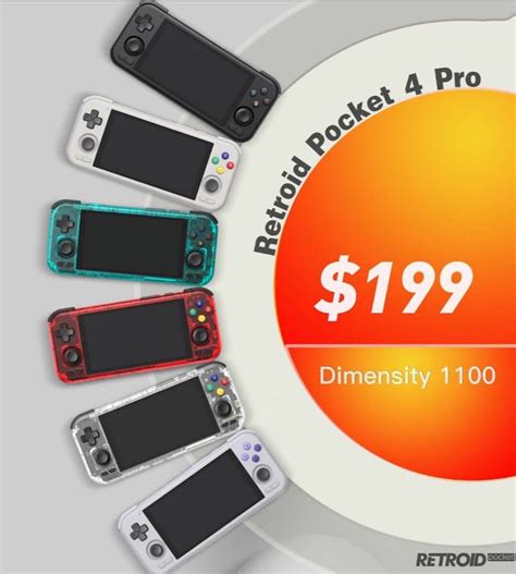 Retroid Pocket 4 Pro Launching Soon As Powerful New Retro Gaming