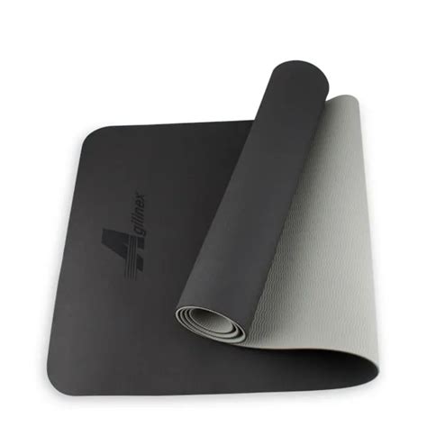 مت یوگا 6 میلی‌متری Tpe دورنگ Agilinex بهترین قیمت رکورد کالا