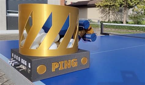 Ping Pong Robot Lets You Dial In The Serves Arduino Blog