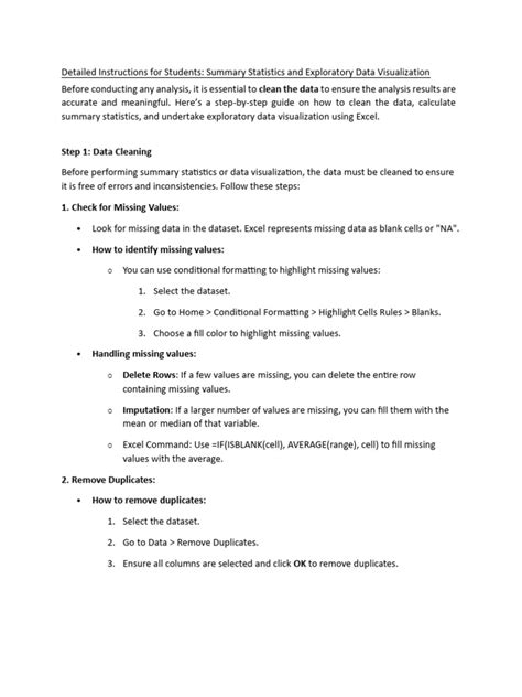 Data Cleaning Process 1 Pdf Statistical Analysis Teaching