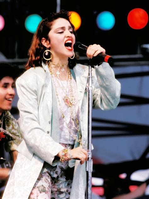 Live Aid Today In Madonna History