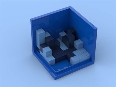 Lego Moc Level 6 Cube Puzzle 6x6x6 Soma Luban Würfel By Jimgulz