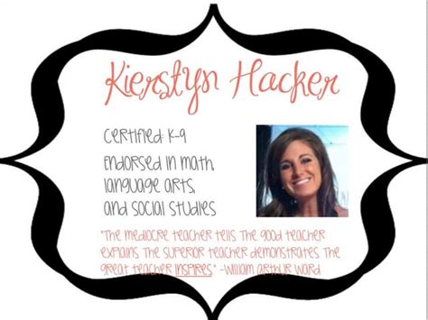 Kierstyn Hacker Visual Resume Ppt Kierstyn Hacker Visual Resume Ppt