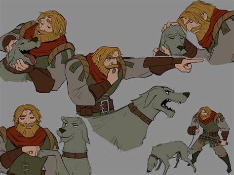 Houndmaster Fanart Scrolller